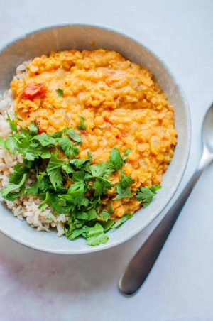 Red Lentil Dal - This Healthy Table