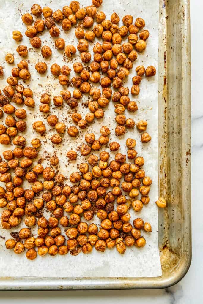 Spice Roasted Chickpeas - This Healthy Table