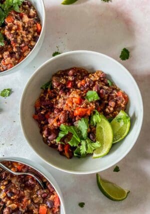 Slow Cooker Black Bean Chili - This Healthy Table