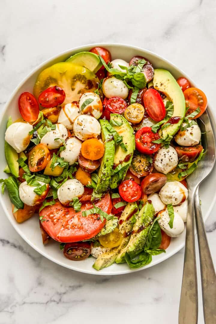 Avocado Caprese Salad - This Healthy Table
