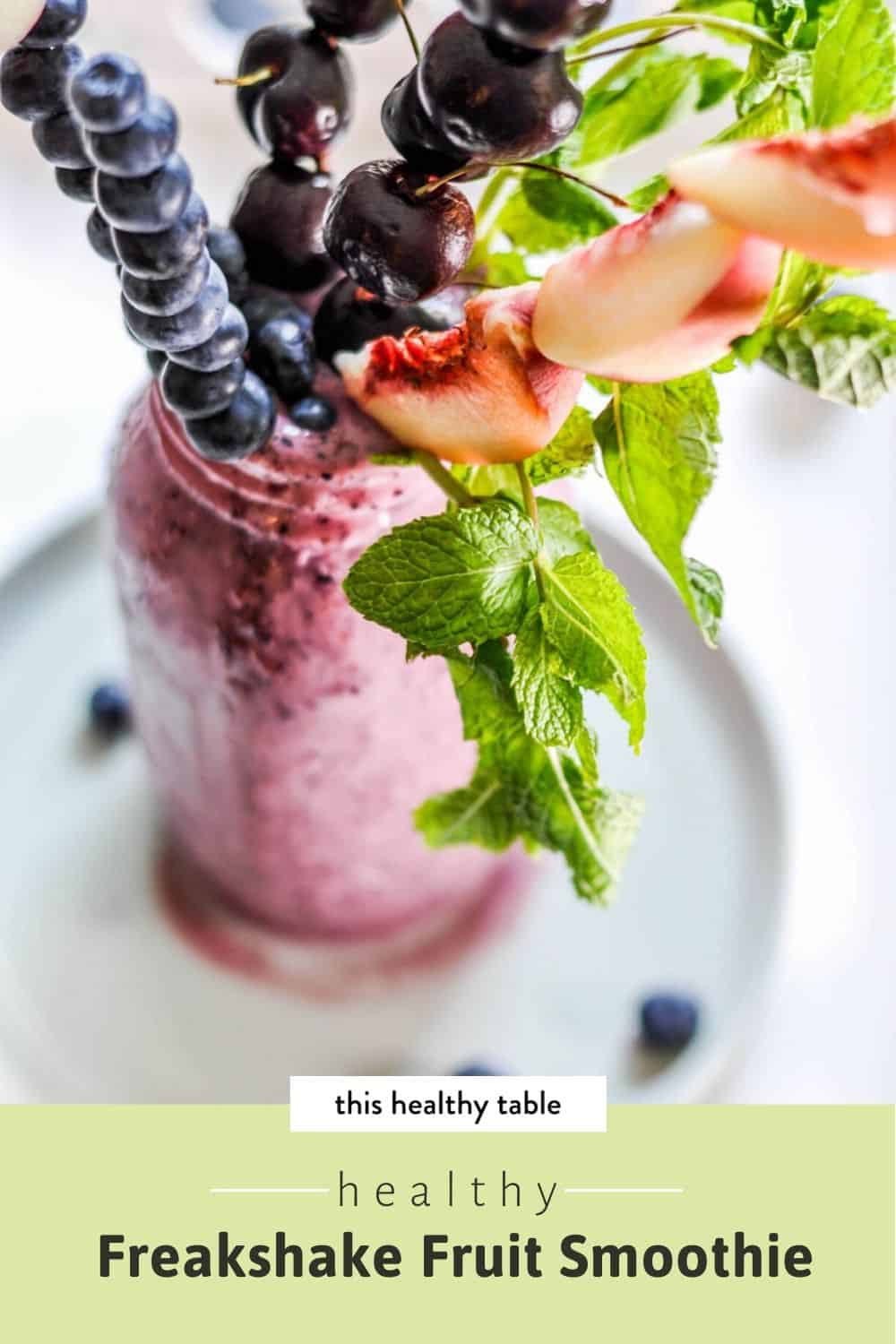 A Healthy Freakshake - This Healthy Table