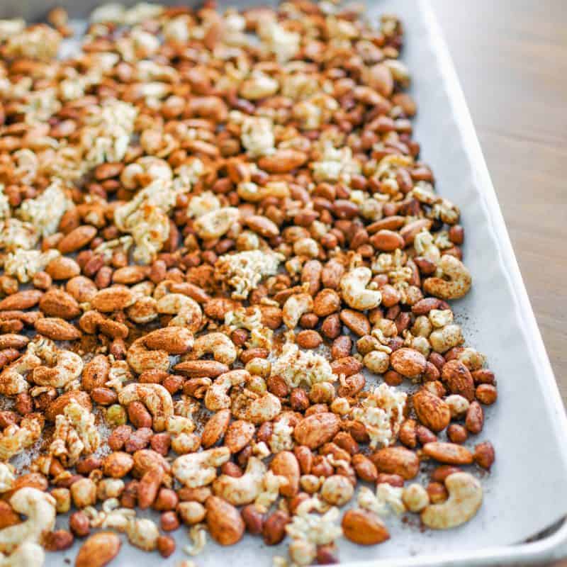 Baharat Ramen Snack Mix - This Healthy Table