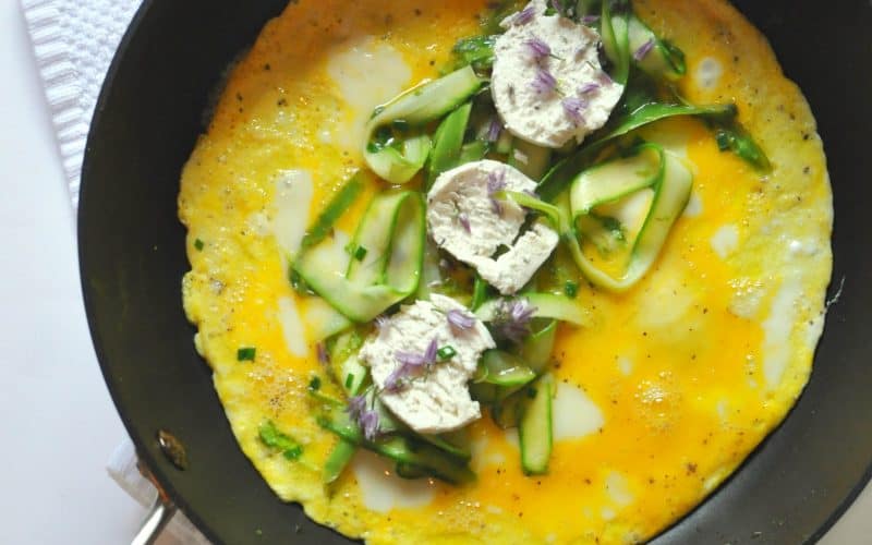 Spring Omelette Recipe - this healthy table