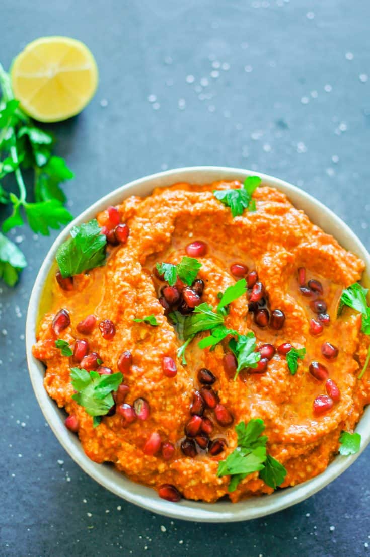 Syrian Muhammara Recipe - this healthy table