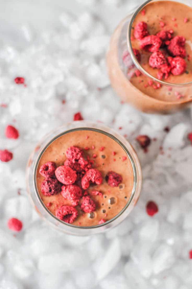 Healthy Chocolate Shake - This Healthy Table