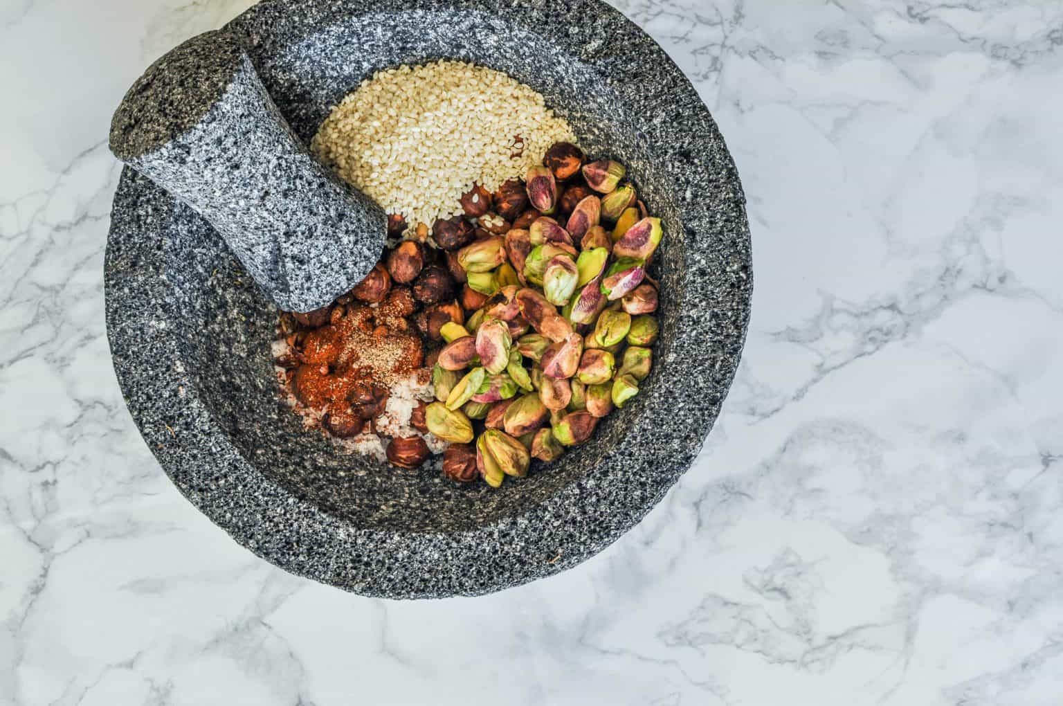 Dukkah Spice Mix - this healthy table