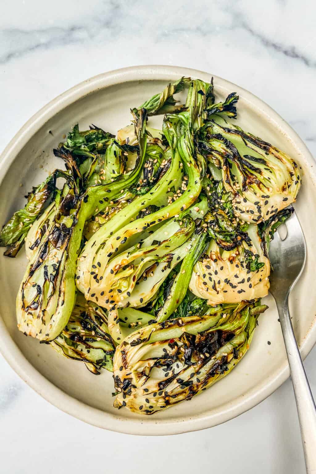 Grilled Baby Bok Choy Recipe - This Healthy Table