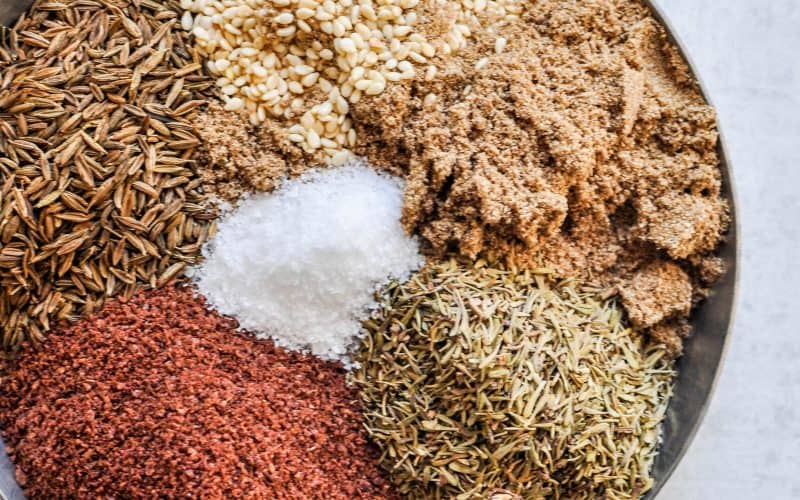 Middle Eastern Spices and Spice Blends - this healthy table