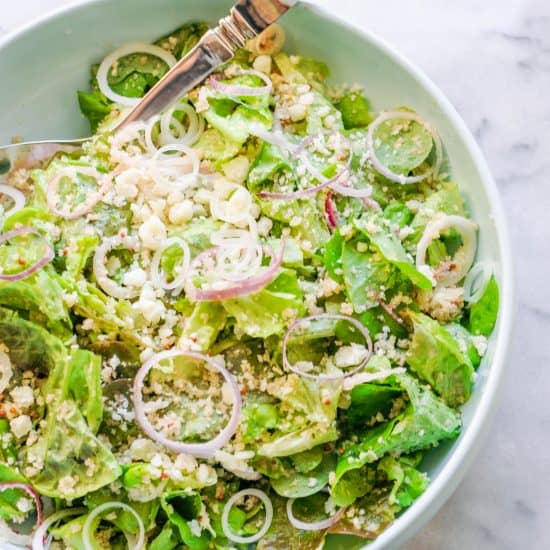 The Best Green Salad Recipe - This Healthy Table