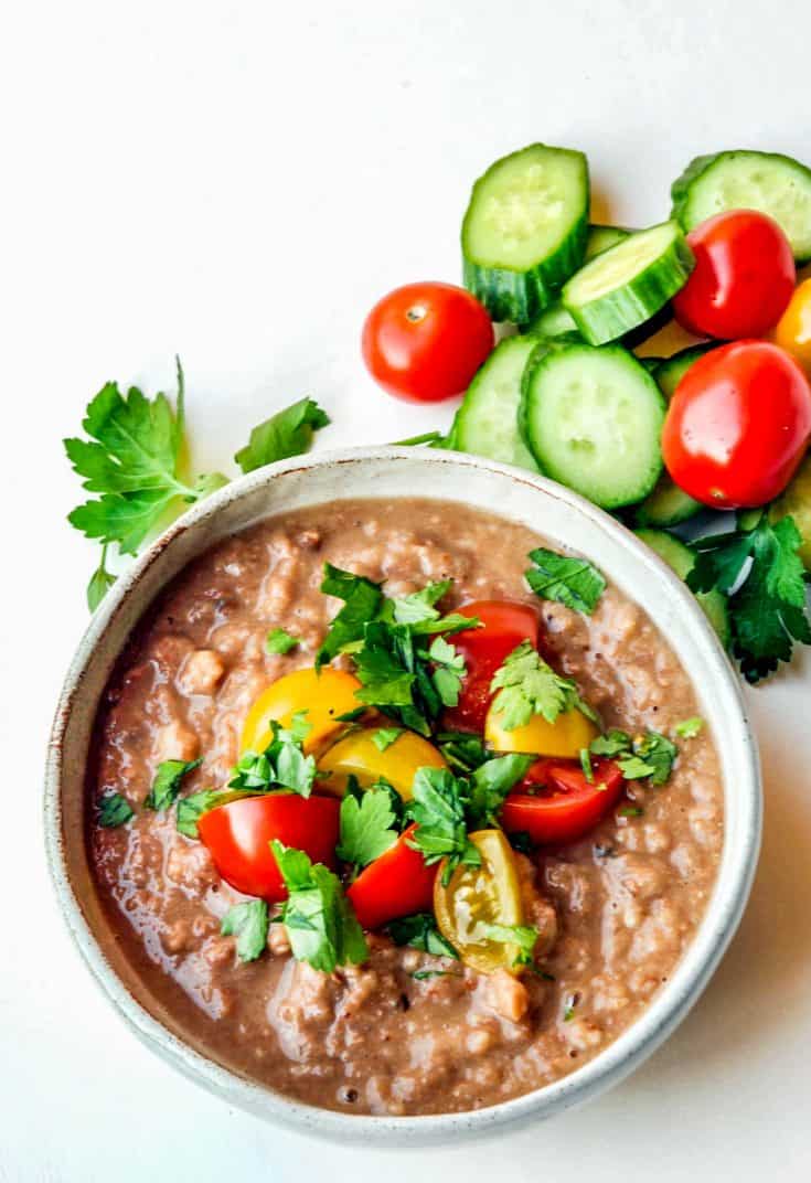 Slow Cooker Ful Medames - this healthy table