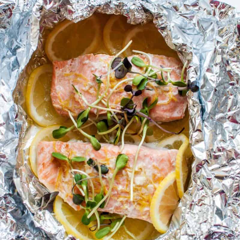 Baked Salmon with Lemon - This Healthy Table