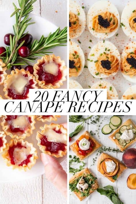 21 Canapé Recipes that Will Impress Your Guests - This Healthy Table