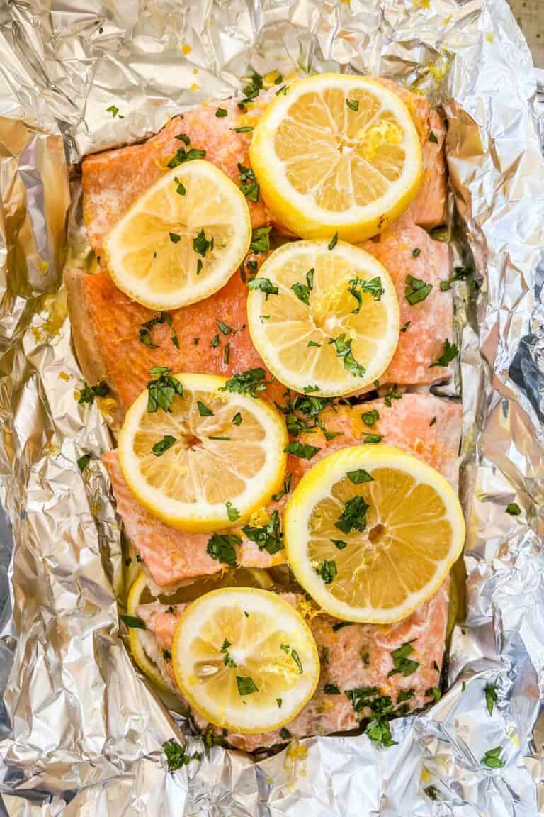 Baked Lemon Salmon Recipe - This Healthy Table