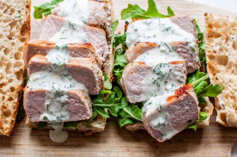 Pork Chop Sandwich - This Healthy Table