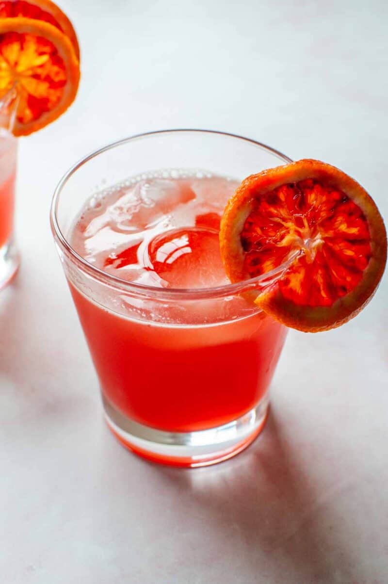 Blood Orange Whiskey Sour - This Healthy Table
