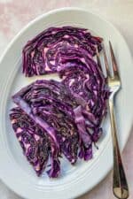 Roasted Red Cabbage Recipe - This Healthy Table
