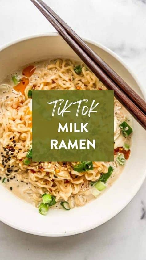 Ramen with Milk - This Healthy Table