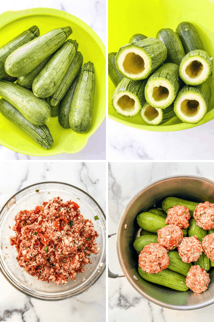 Kousa Mahshi (Stuffed Zucchini) - This Healthy Table