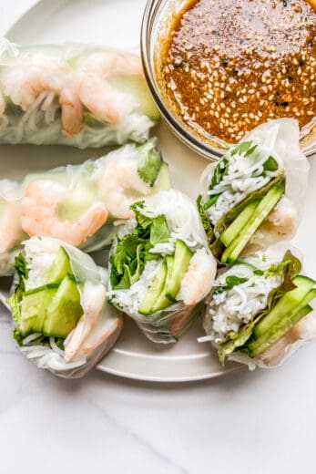 Shrimp Summer Rolls Recipe - This Healthy Table