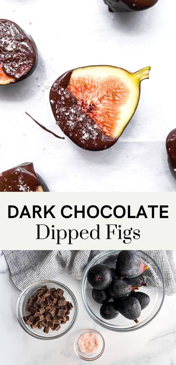 Dark Chocolate Figs - This Healthy Table