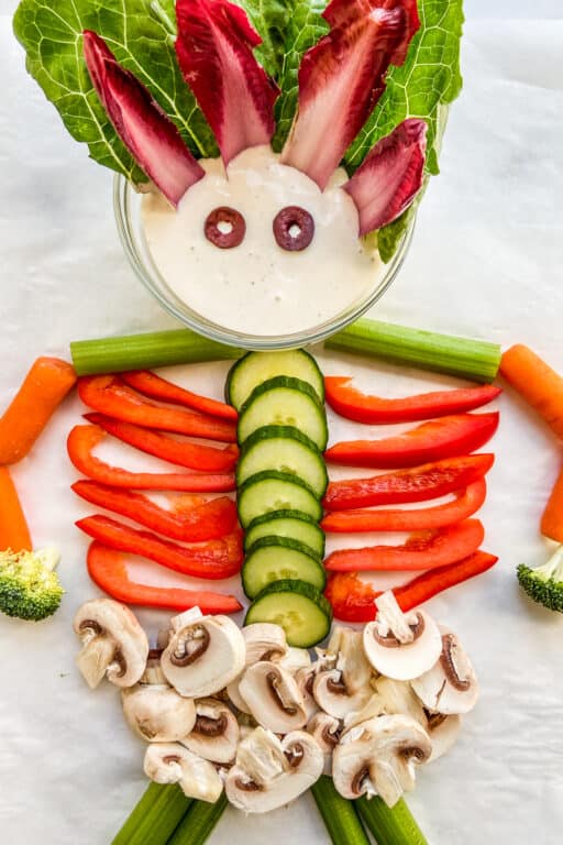 Veggie Skeleton Recipe - This Healthy Table
