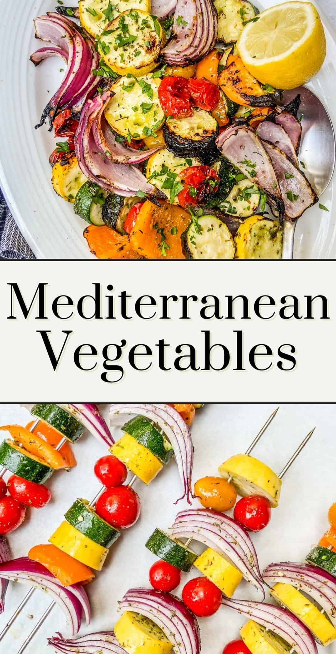 Mediterranean Grilled Vegetables - This Healthy Table