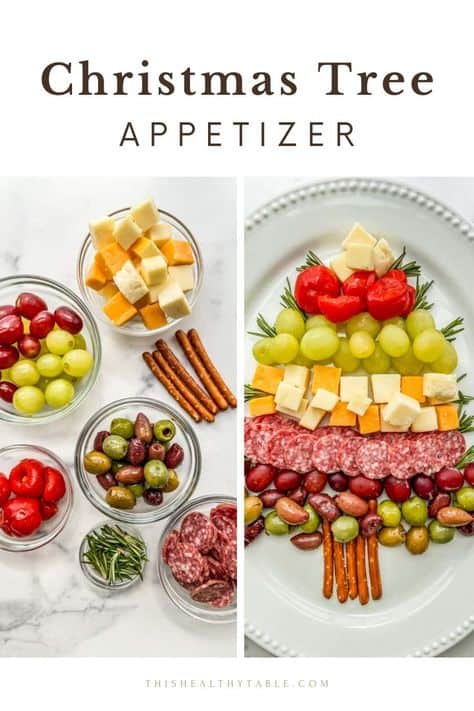 Christmas Tree Appetizer - This Healthy Table