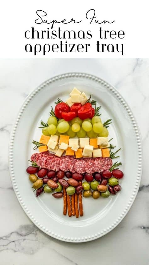 Christmas Tree Appetizer - This Healthy Table