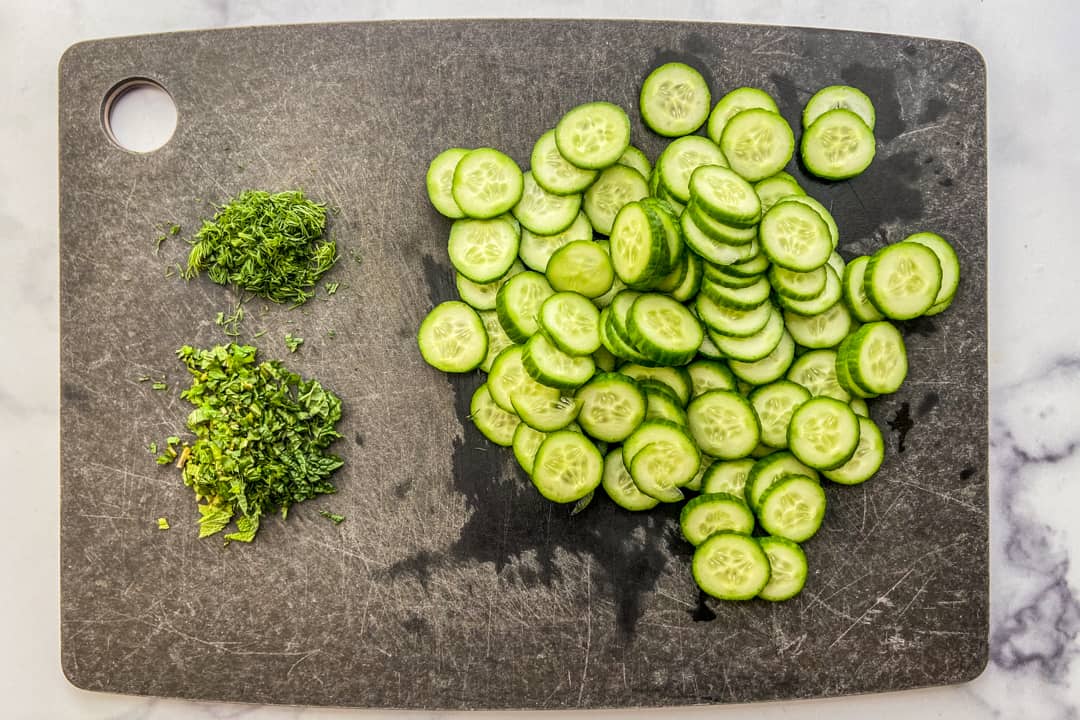 Turkish Cucumber Salad Recipe - This Healthy Table