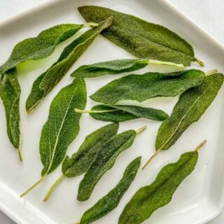 Crispy Sage Leaves - This Healthy Table