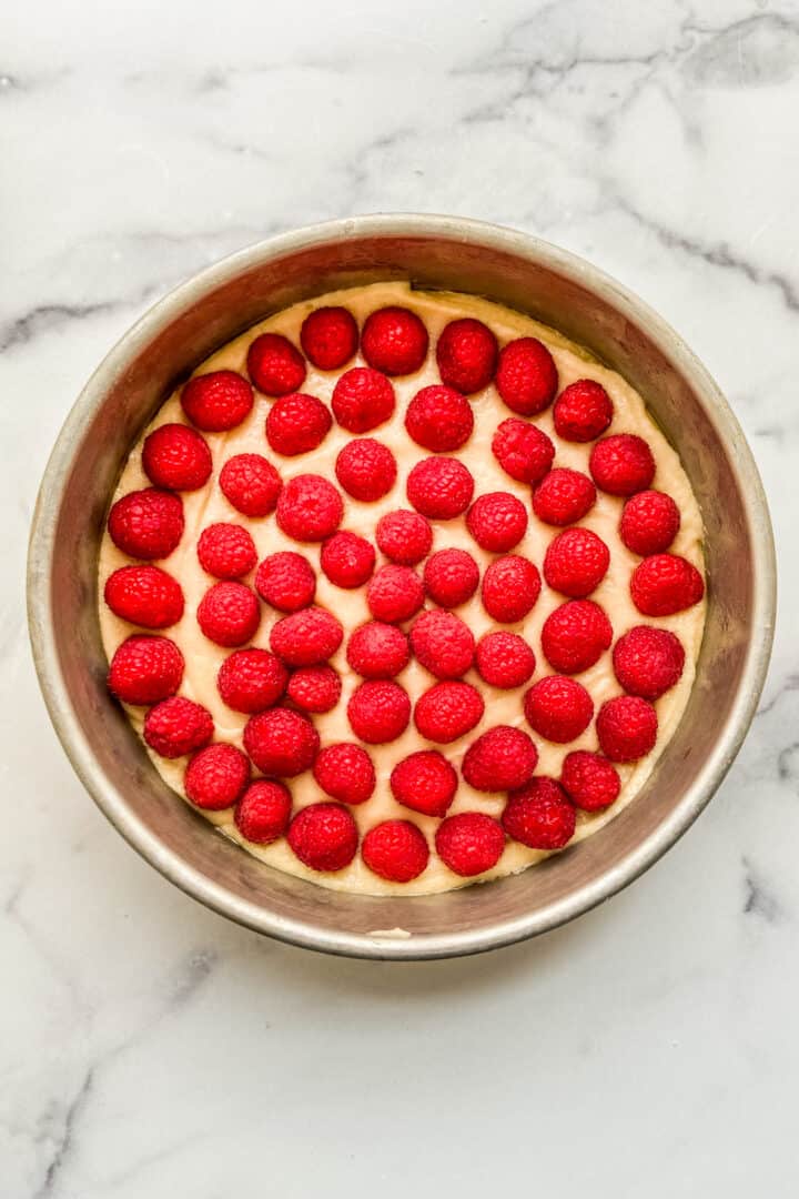 Fresh Raspberry Cake - This Healthy Table