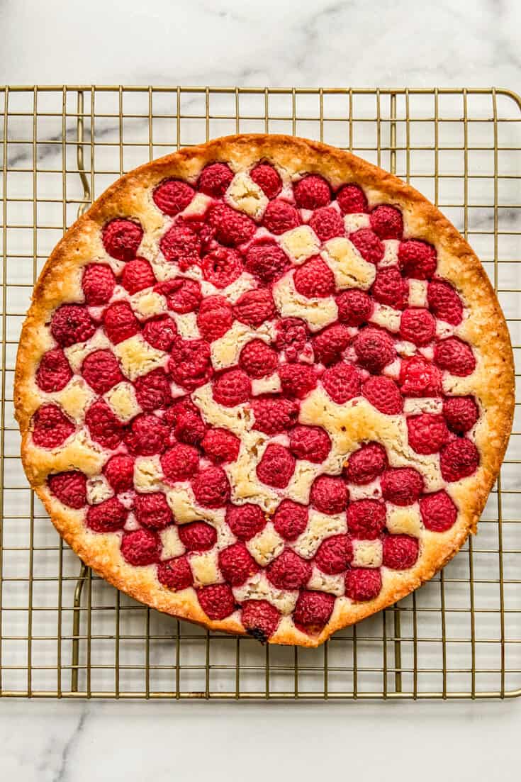 Fresh Raspberry Cake - This Healthy Table