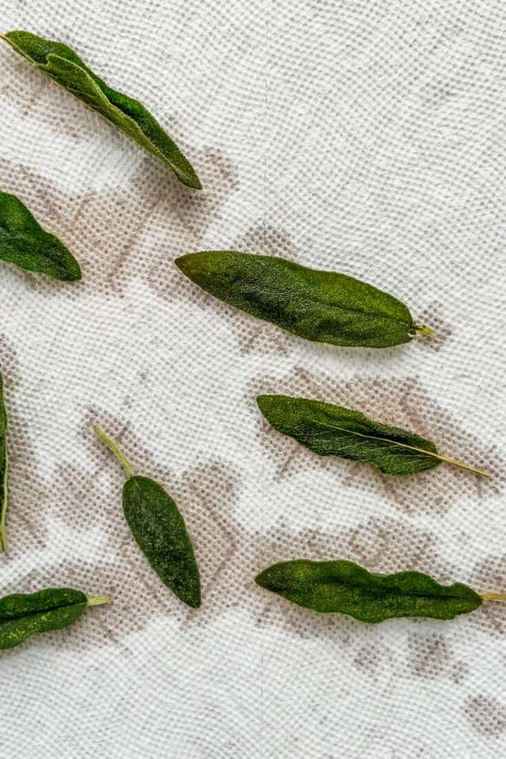 Crispy Sage Leaves Recipe - This Healthy Table