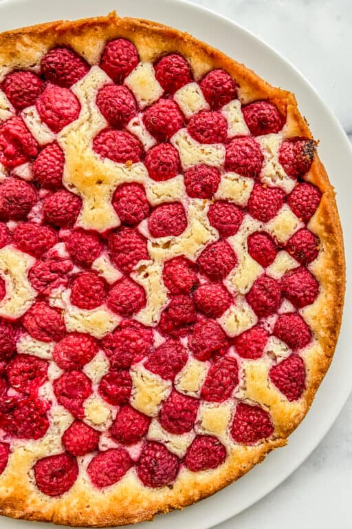 Healthy Raspberry Cake - This Healthy Table