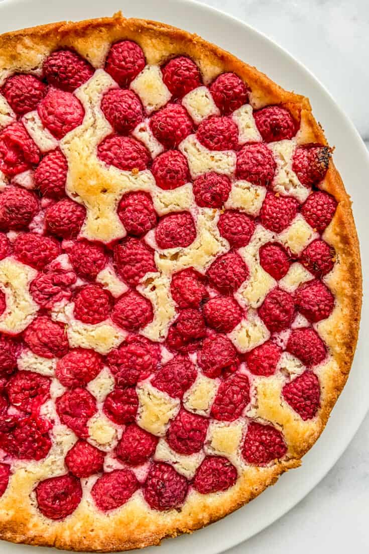 Fresh Raspberry Cake - This Healthy Table