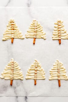 White Chocolate Christmas Trees - This Healthy Table