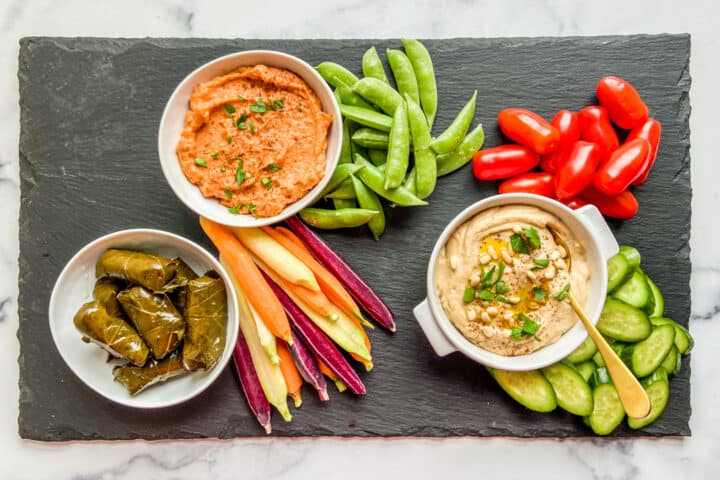 Hummus Board Recipe - This Healthy Table