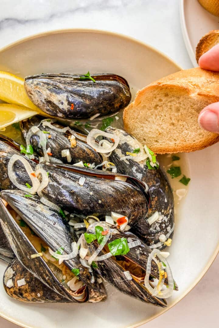 Drunken Mussels - This Healthy Table