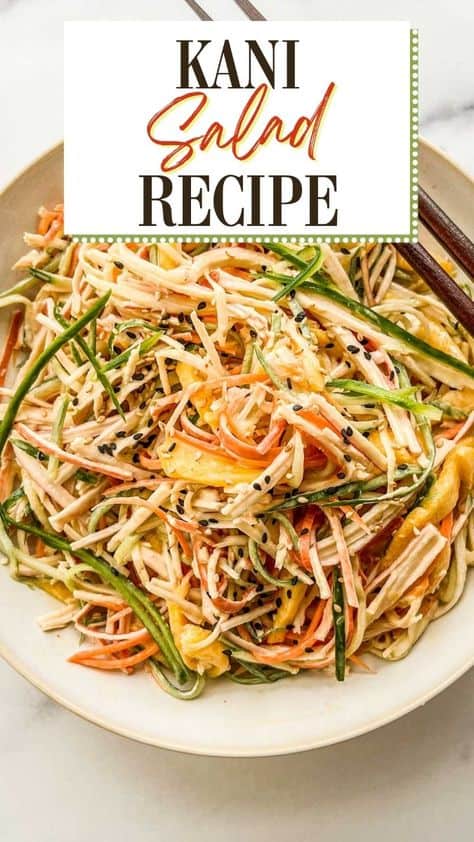 Kani Salad Recipe - This Healthy Table
