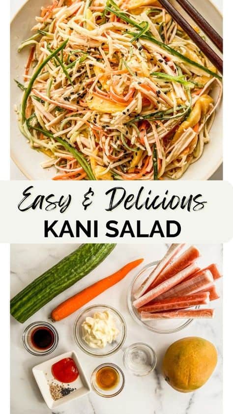 Kani Salad Recipe - This Healthy Table