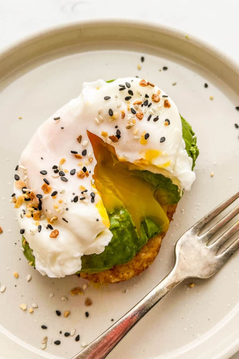 Hash Brown Avocado Toast - This Healthy Table