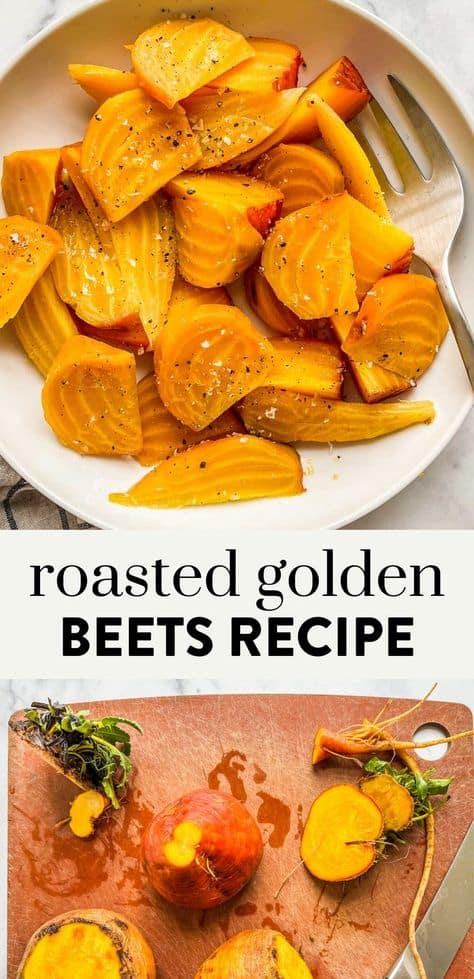 Roasted Golden Beets - This Healthy Table