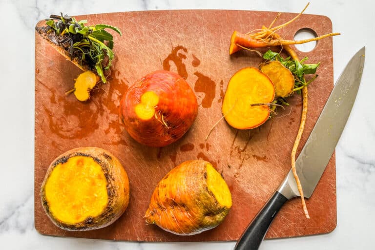 Roasted Golden Beets - This Healthy Table