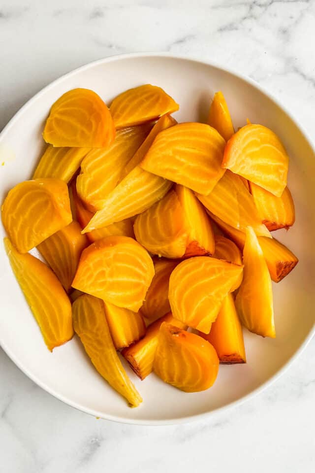 Roasted Golden Beets - This Healthy Table