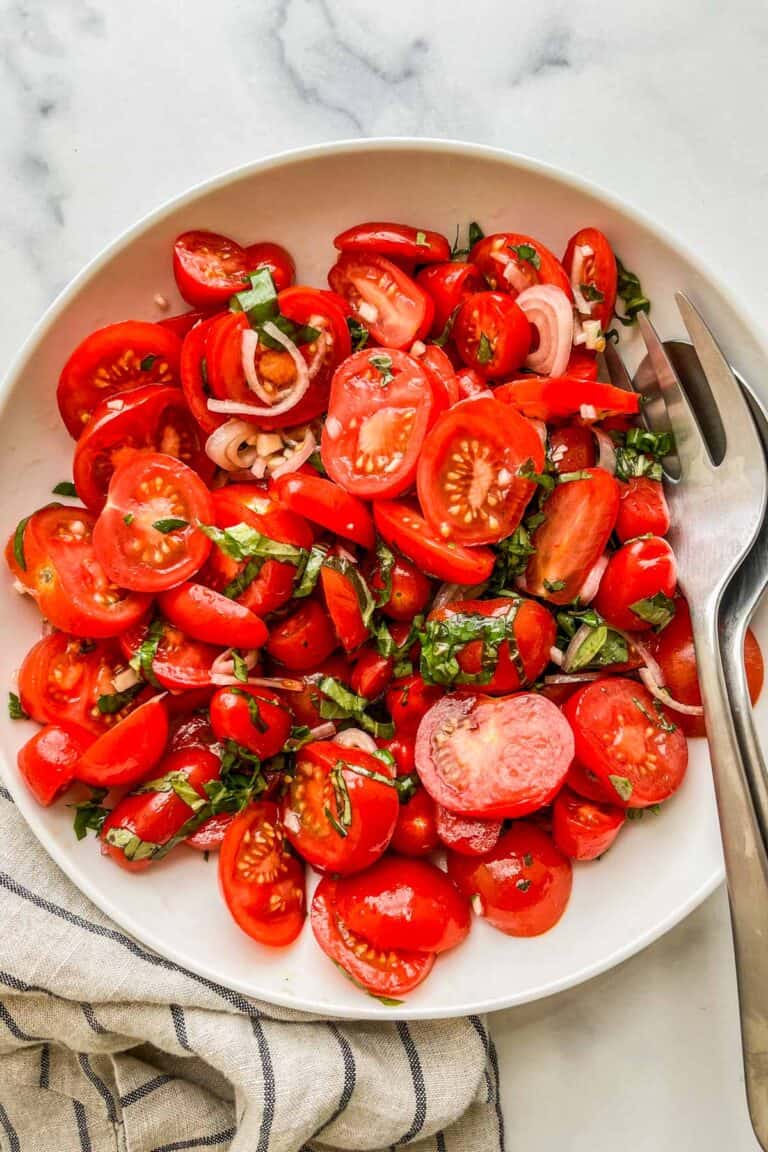 Italian Tomato Salad - This Healthy Table