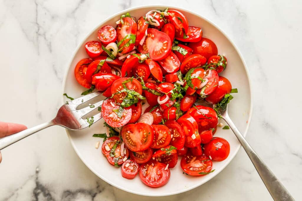 Italian Tomato Salad - This Healthy Table