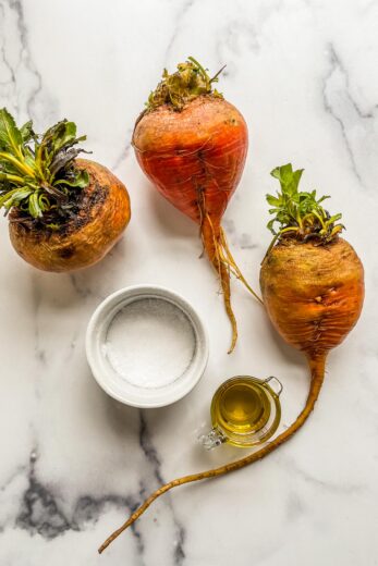 Roasted Golden Beets - This Healthy Table