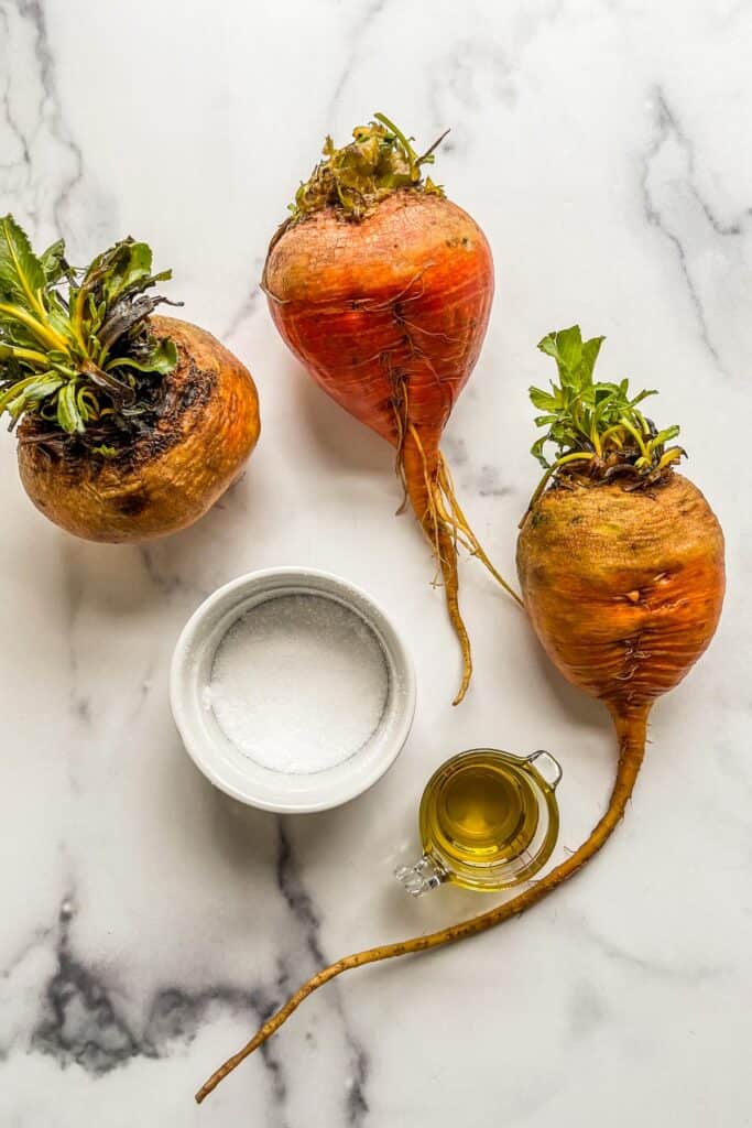 Roasted Golden Beets - This Healthy Table