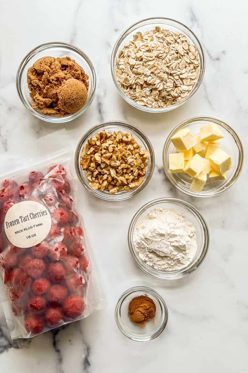 Sour Cherry Crisp - This Healthy Table