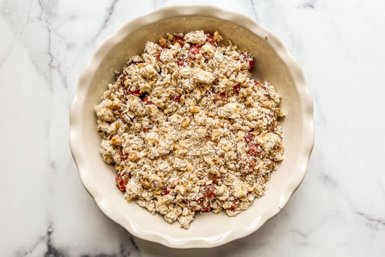Sour Cherry Crisp - This Healthy Table